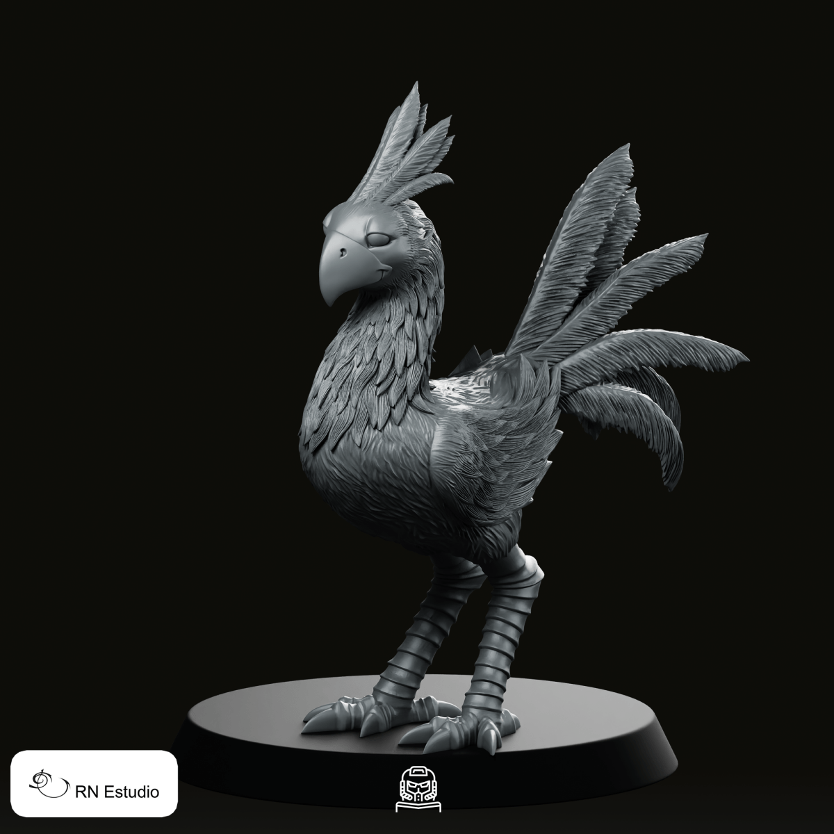 Chocobo Miniature – We Print Miniatures