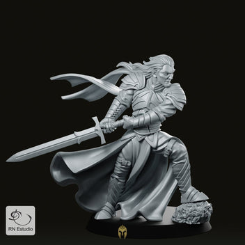 Elf Knight Levariel Miniature – A Swift and Powerful Elven Warrior – We ...