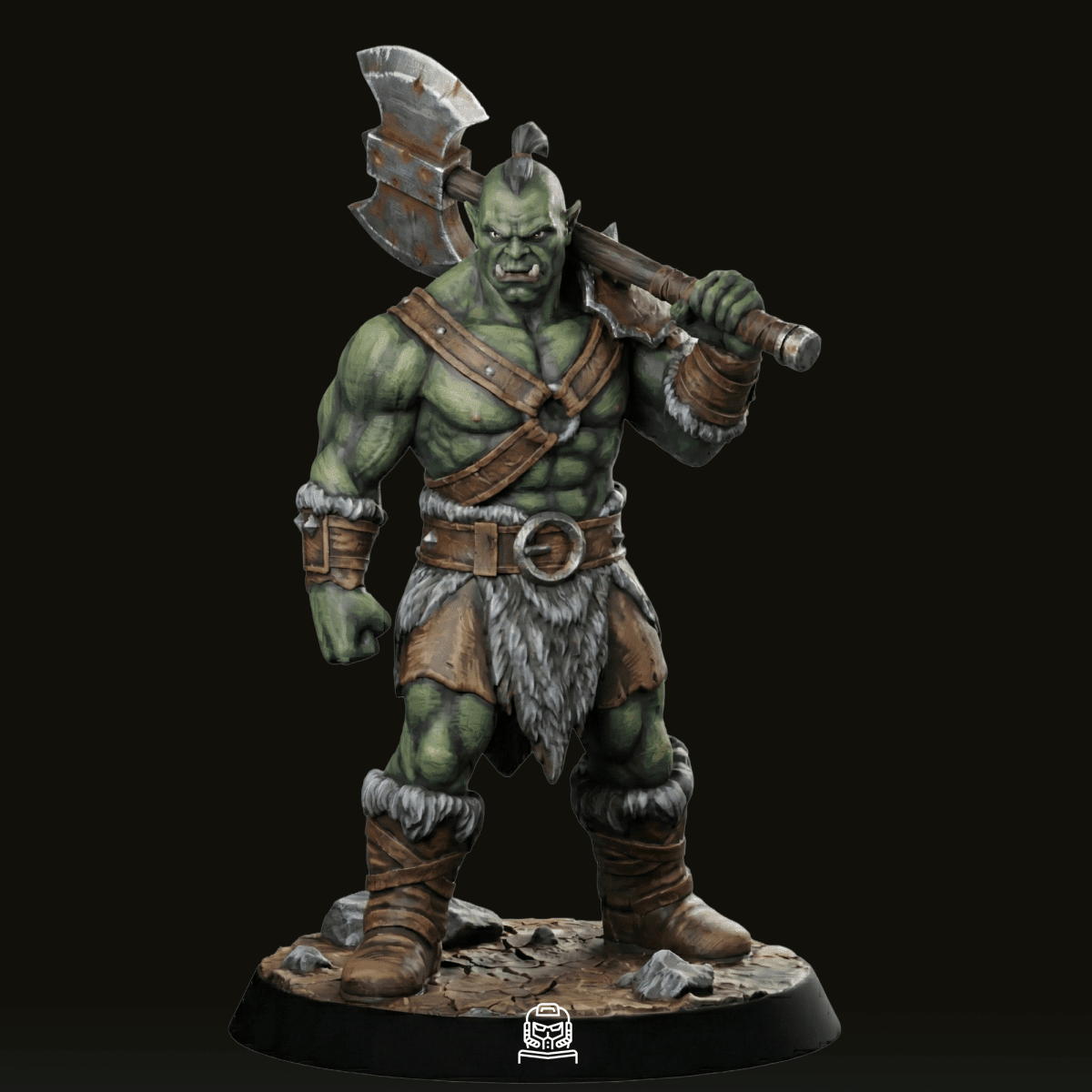 Grum Skullrender The Emberbound Oath – We Print Miniatures