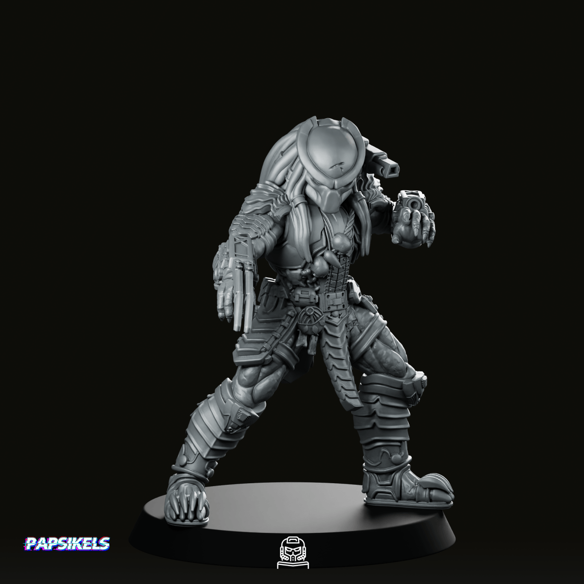 Scar Skull Hunter 2 Miniature – We Print Miniatures