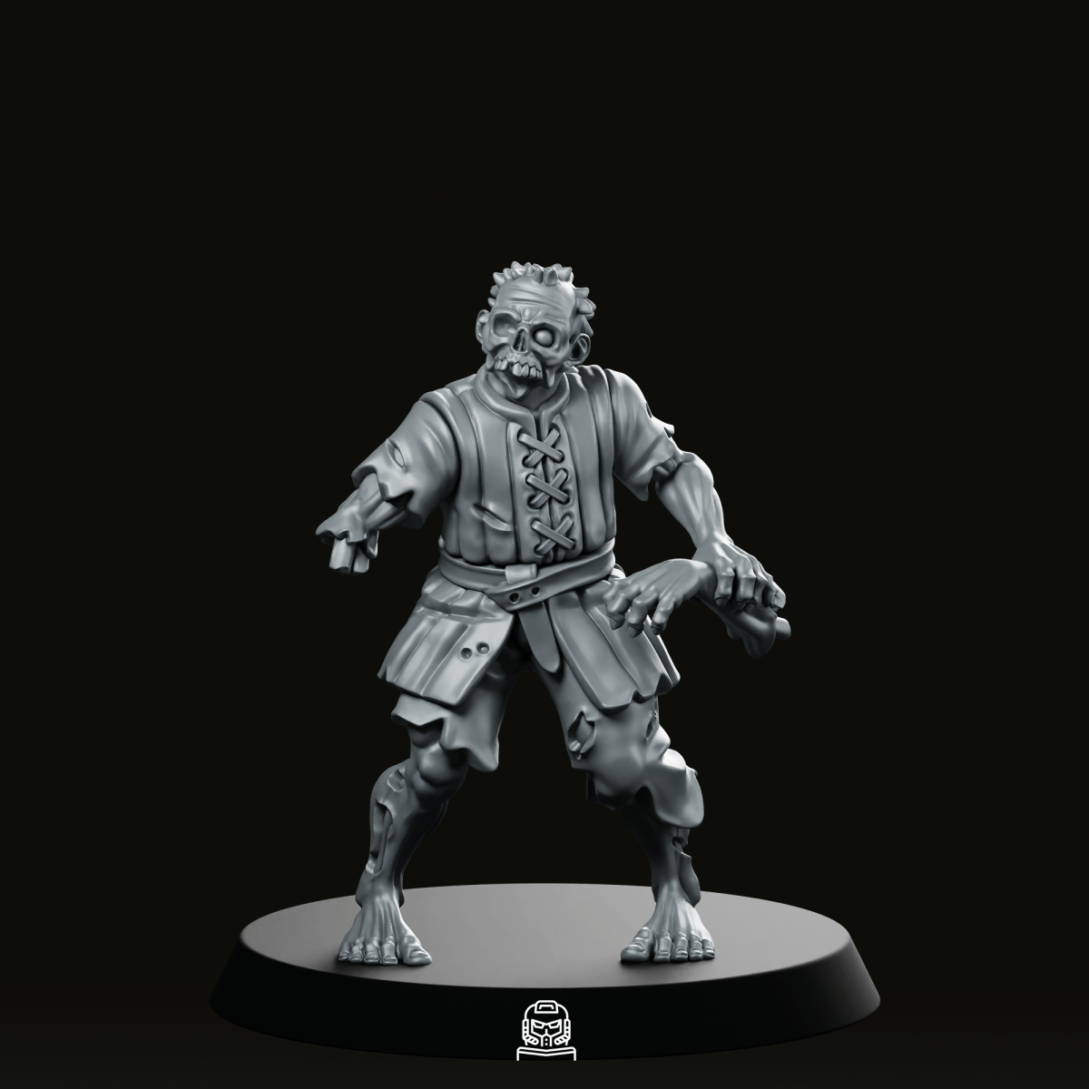 Undead 07 Miniature – We Print Miniatures