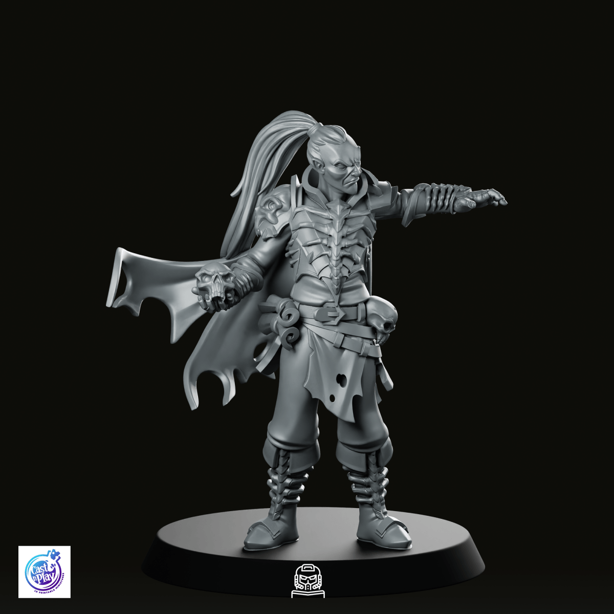 Warlock Necromancer Miniature – We Print Miniatures