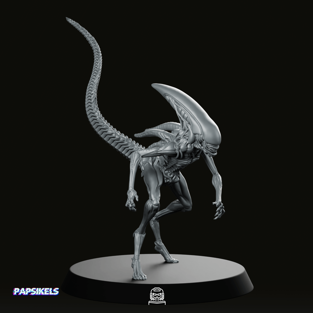 Xeno Spitter 4 Miniature – We Print Miniatures
