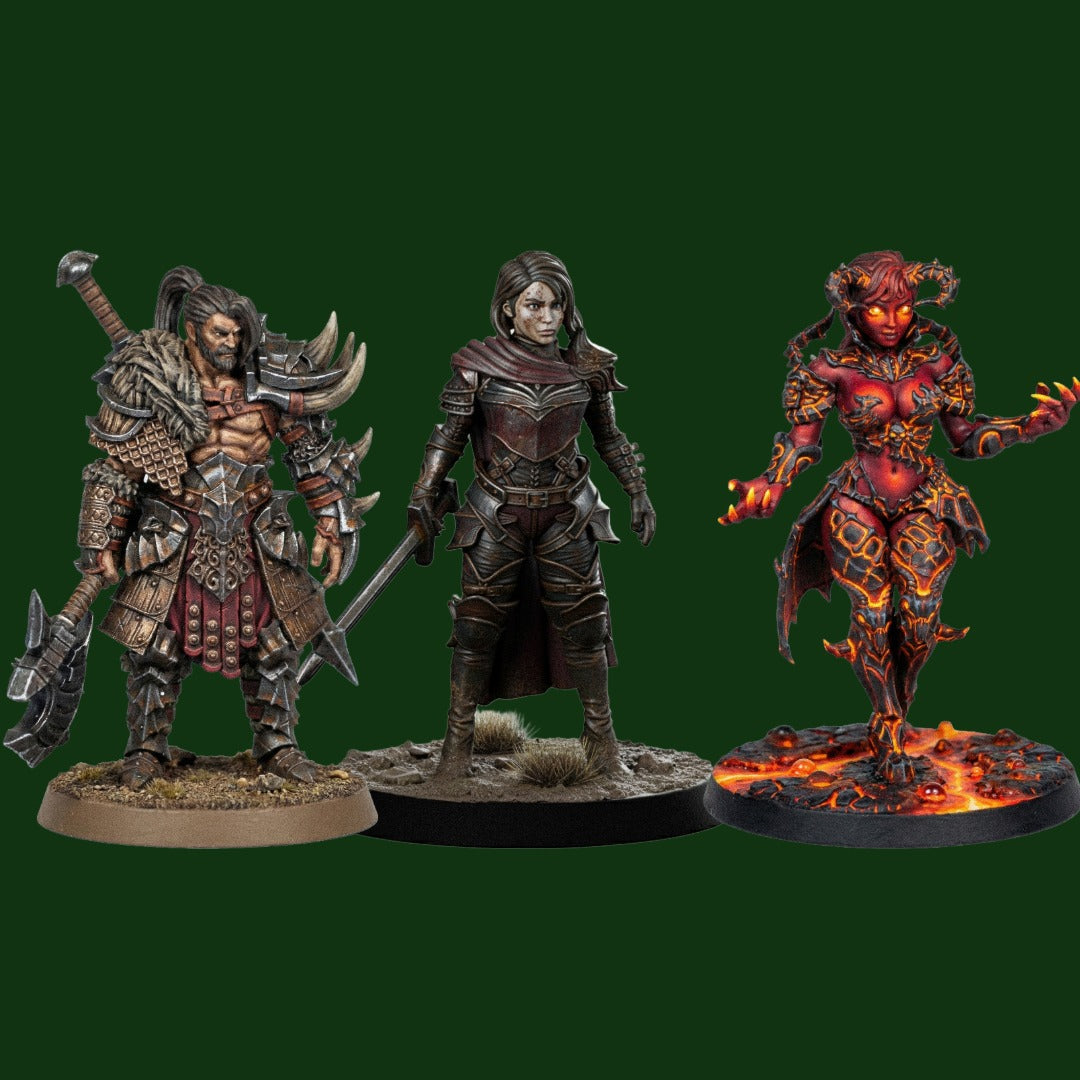 We Print Miniatures on-demand from our range of over 12000 models