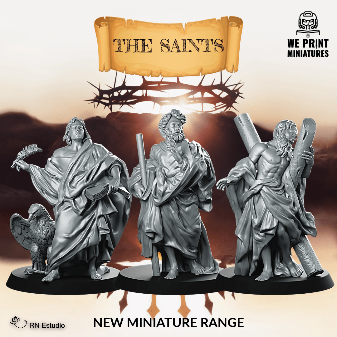 The Saints Miniatures - We Print Miniatures