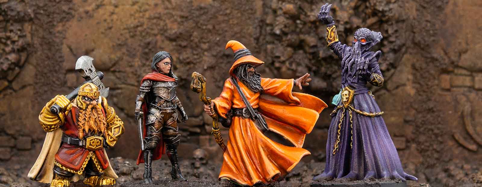 We Print Miniatures on-demand from our range of over 3000 models