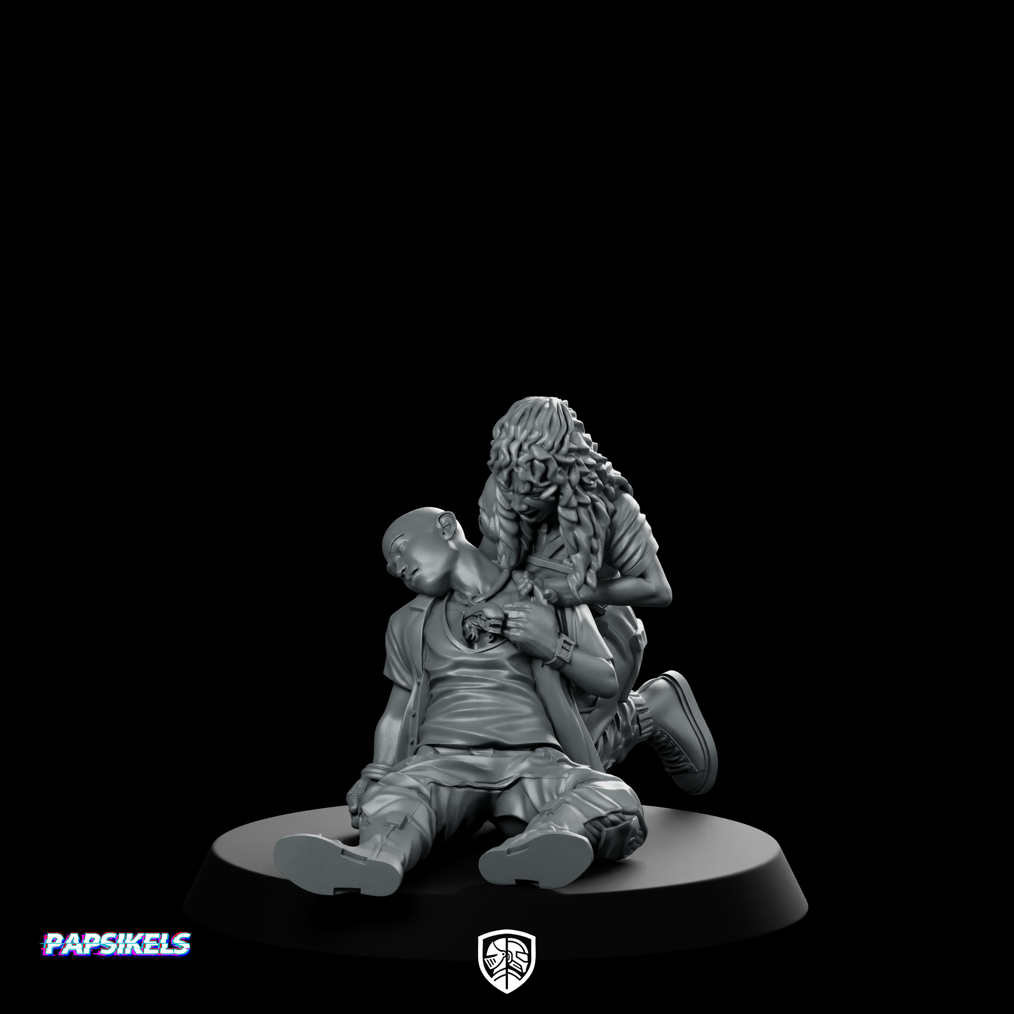 Adopted Sister Death Chest Bursted Sci-Fi Diorama | We Print Miniatures
