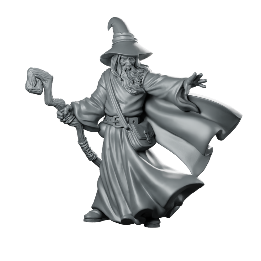 Wizard Amlund Maegon LOTR Miniature Fantasy by RN Estudio – We Print ...