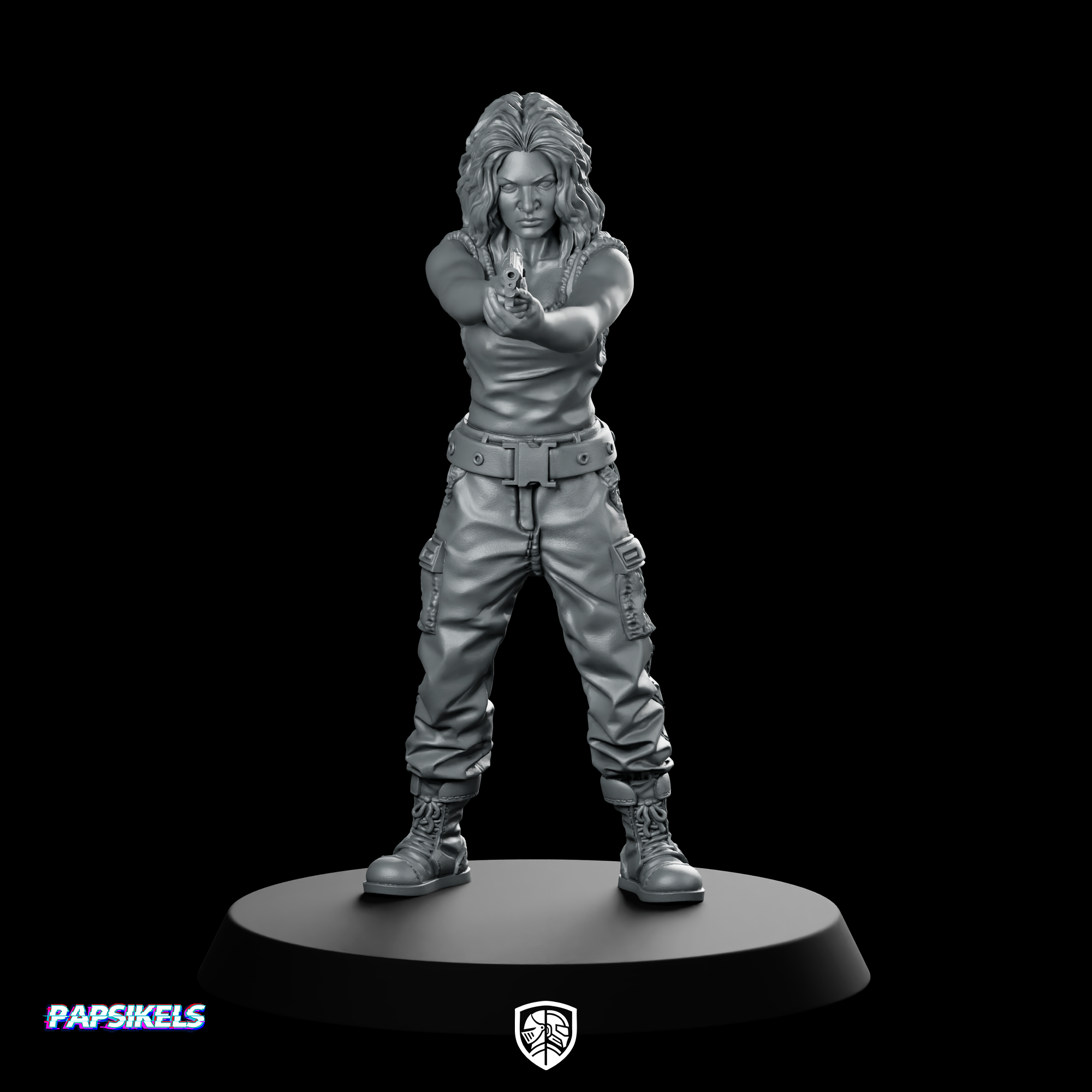 Annie Batun Cyberpunk Miniature Science Fiction by Papsikels Miniatures ...