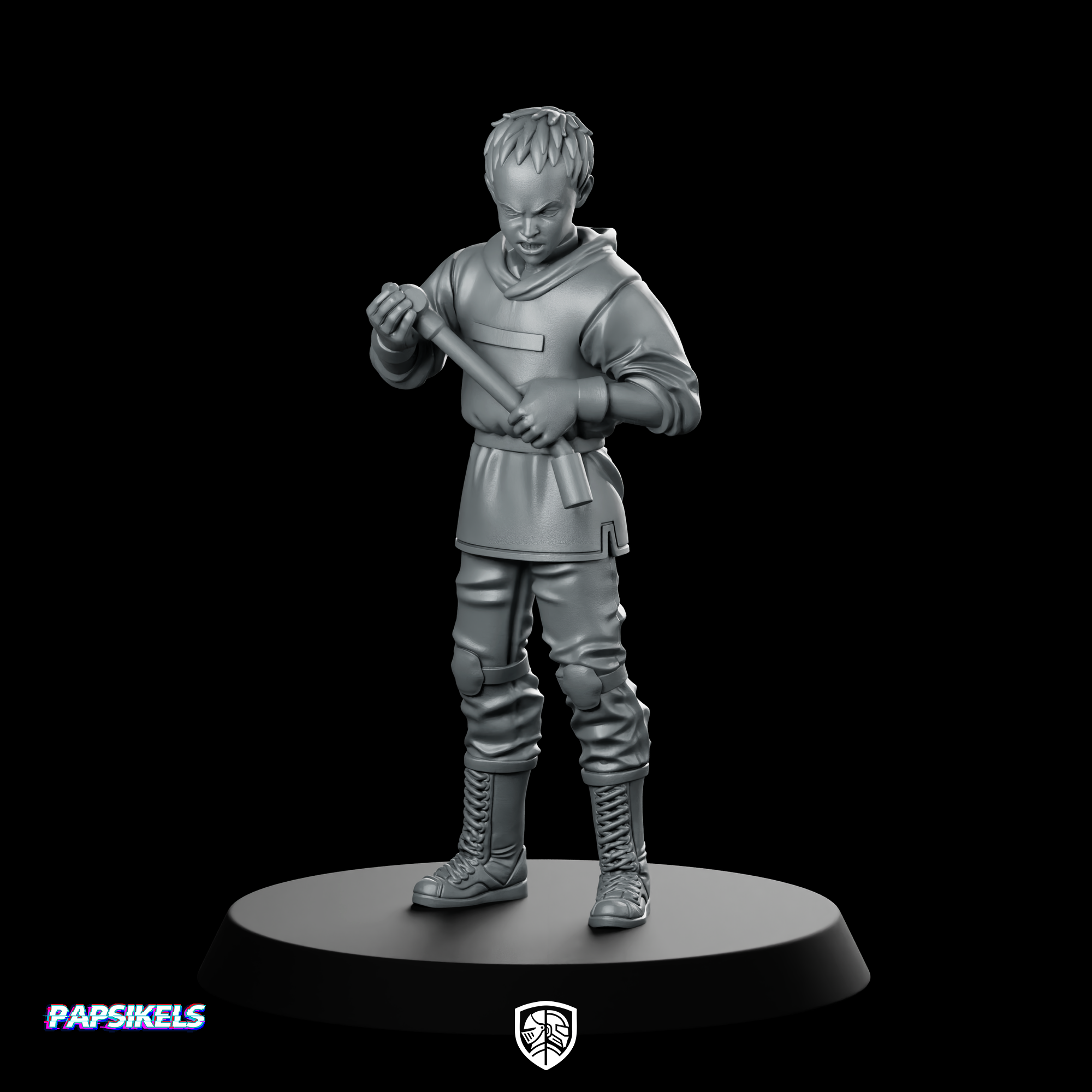 Capsule Gang Biker Tetsuo Cyberpunk Enforcer | We Print Miniatures