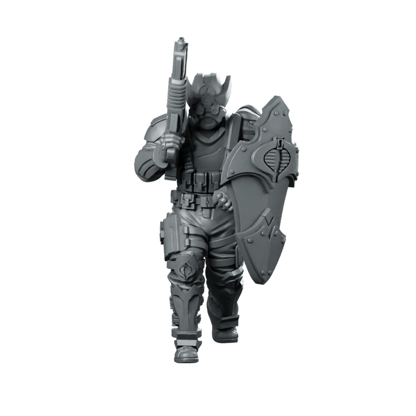 Cobra Alley Viper Trooper 7 Sci-Fi Shield Miniature | We Print Miniatures
