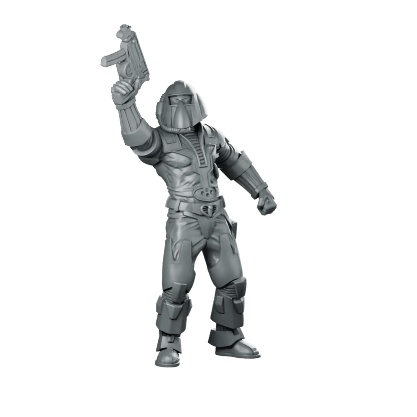 Cobra Army Impersonator Fred Four 1 Cyberpunk Miniature | We Print ...