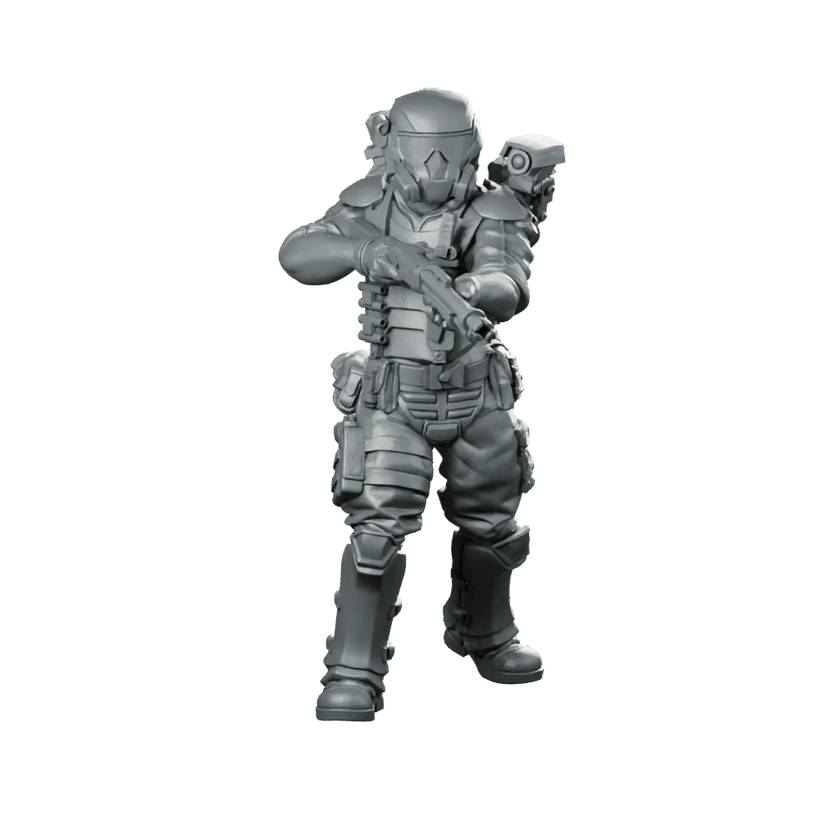 Colonial Marine Specialist Tactical Rifleman Naval | We Print Miniatures