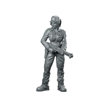 Colonial Marshal Rachel Coopers Sci-Fi Riflewoman | We Print Miniatures