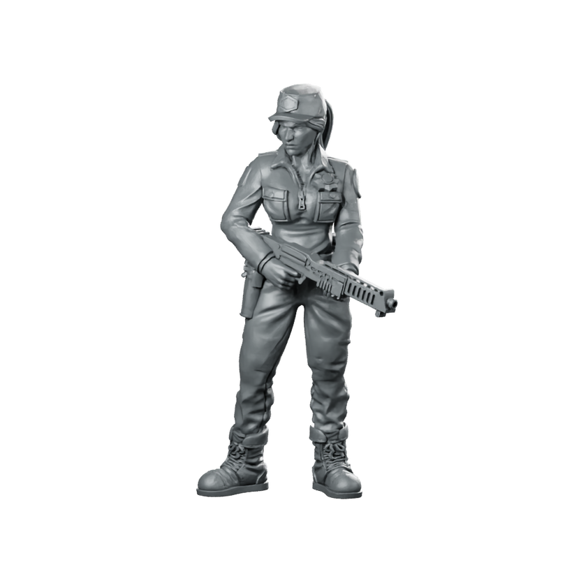 Colonial Marshal Rachel Coopers Miniature Science Fiction by Papsikels ...