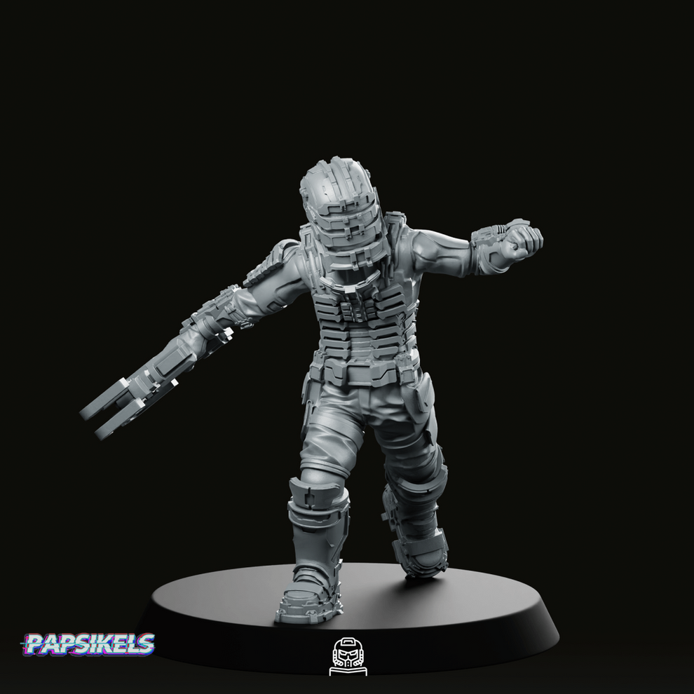 Colonial Space Combat Engineer 3 Miniature - We Print Miniatures