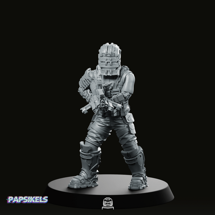 Colonial Space Combat Engineer 9 Miniature Science Fiction by Papsikels Miniatures – We Print ...