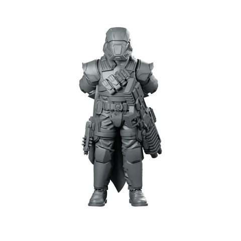 Democracy Trooper Hell Bloodhounder 1 Sci-Fi Miniature | We Print ...