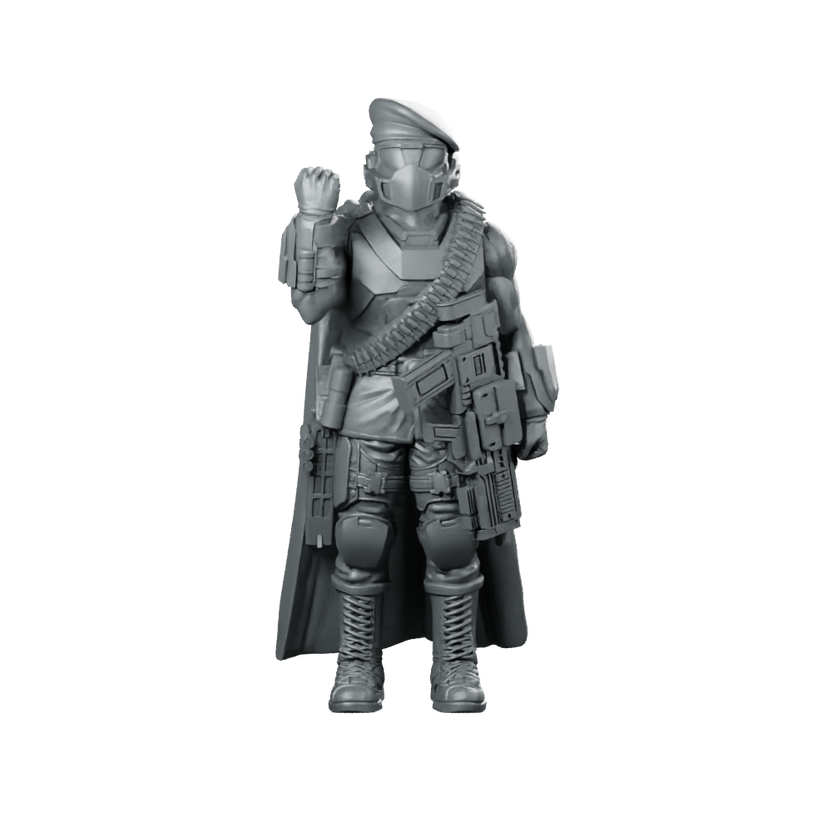 Democracy Trooper Hellhunter A7 Sci-Fi Miniature | We Print Miniatures
