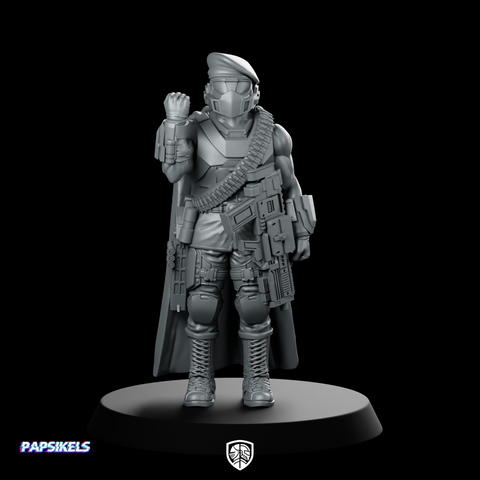 Democracy Trooper Hellhunter A7 Sci-Fi Miniature | We Print Miniatures