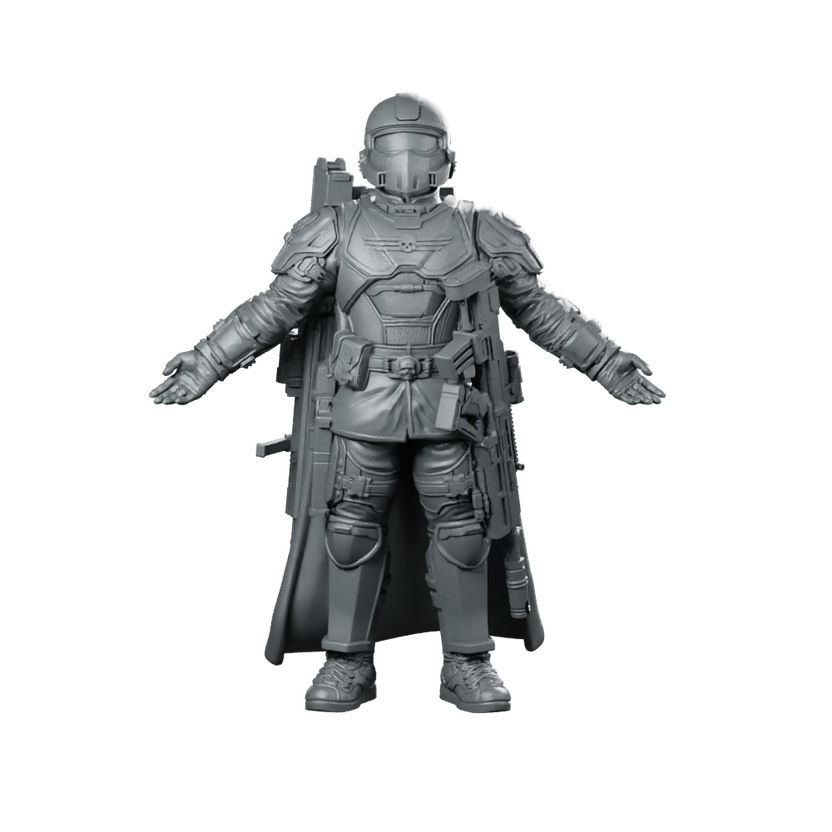 Democracy Troopers Helljumper A12 Stealth Drop | We Print Miniatures