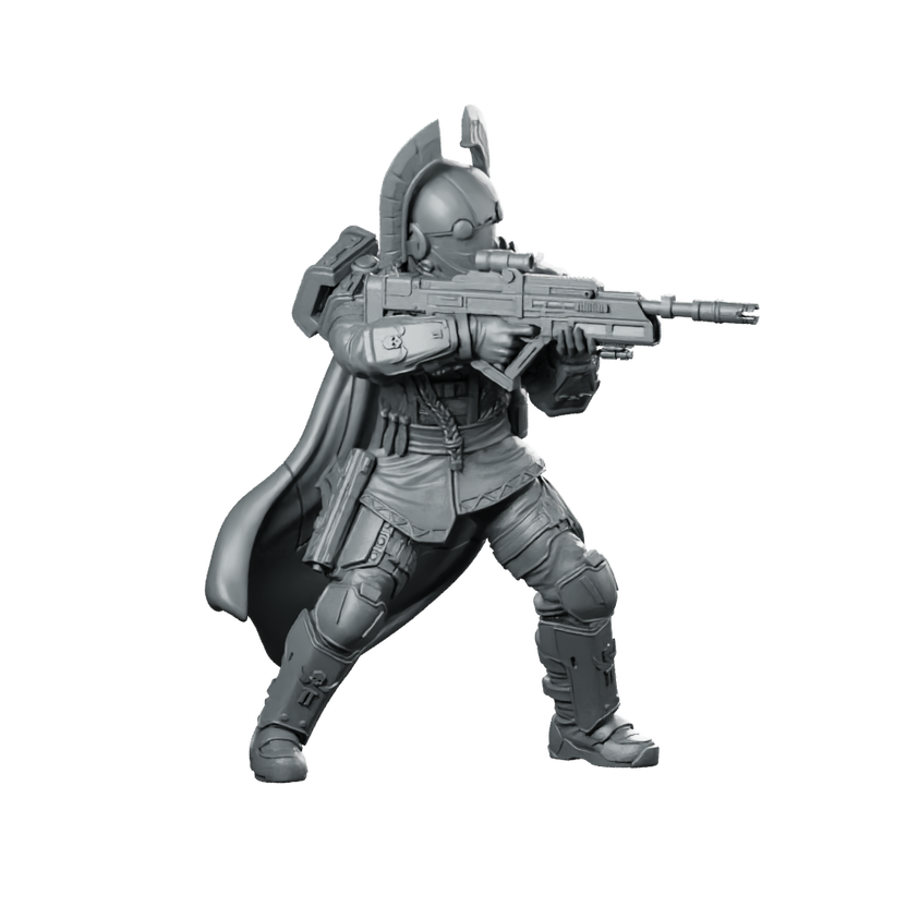 Democracy Troopers Hellstriker A3 Sci-Fi Soldier | We Print Miniatures