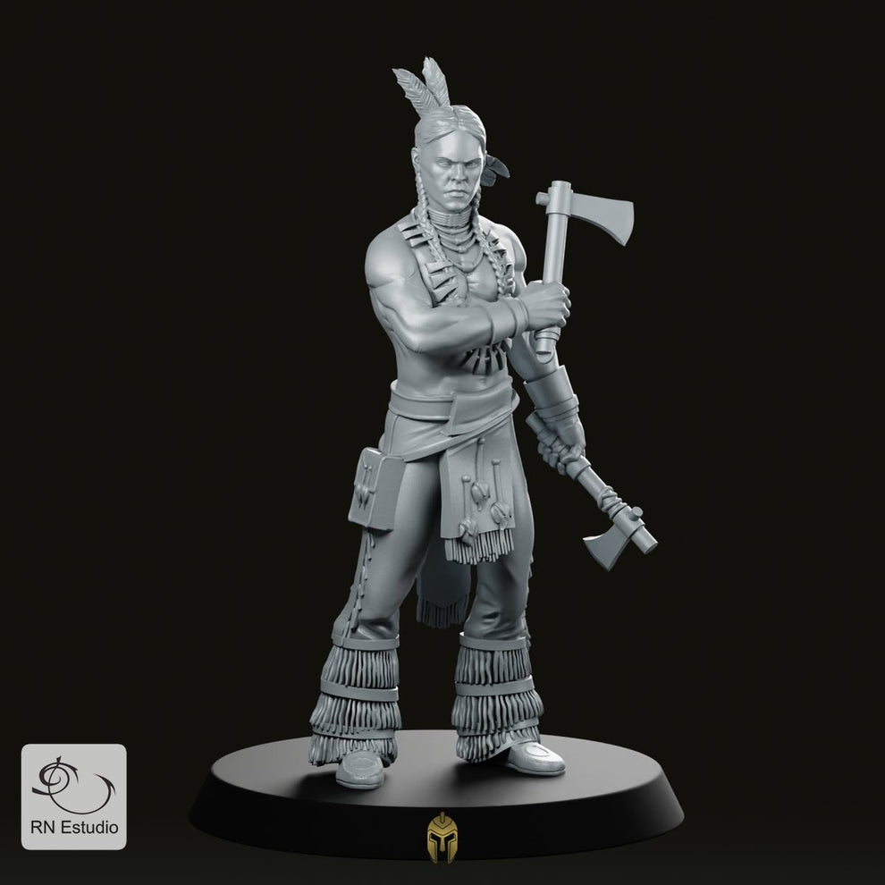 Elan Native American Indian Miniature Fantasy by RN Estudio – We Print ...
