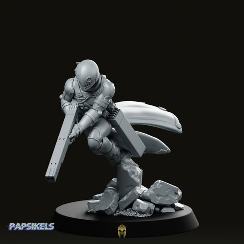 Electrofisher First Squad Unit 6 Miniature Science Fiction by Papsikels ...