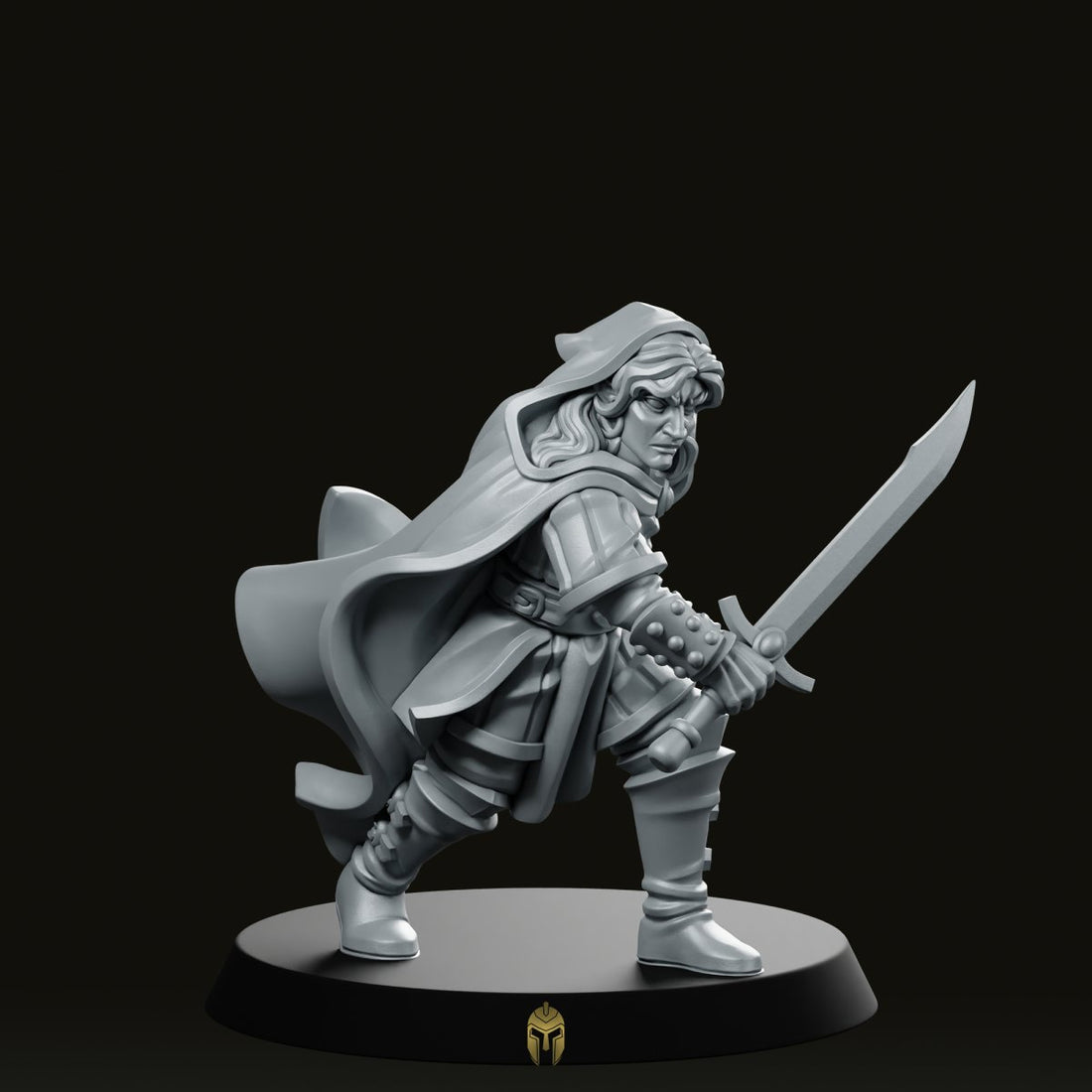 Elf Swordsman Fantasy Miniature Fantasy by Vae Victus Miniatures – We ...