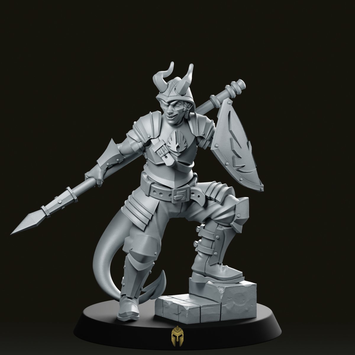 Emeron Ironclad Miniature Fantasy by CastNPlay – We Print Miniatures