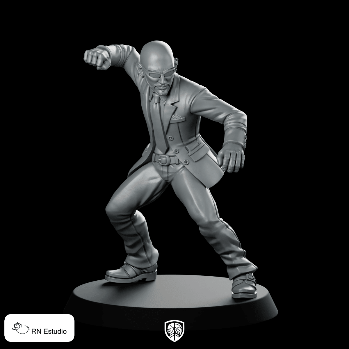 Fantasy The Professional Hitman Miniature Fantasy by RN Estudio – We ...