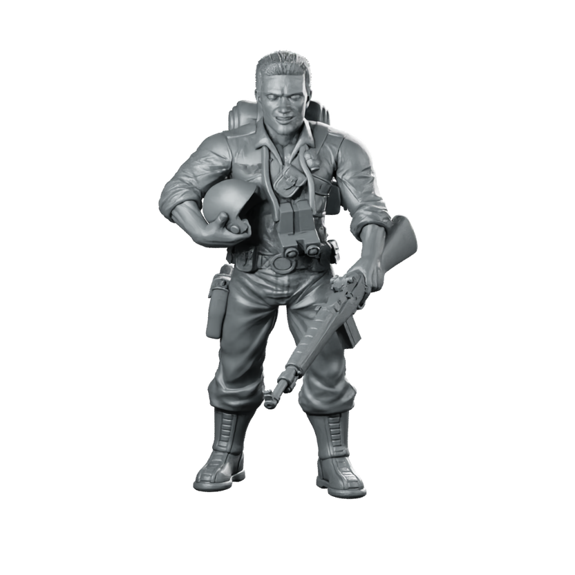 Gi Jim: Duke Rpg Miniature Modern Soldier Hero | We Print Miniatures