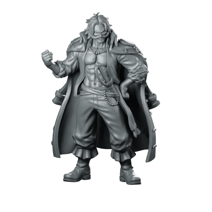 GoldRoger Swaggering Pirate Captain Brawler Hero | We Print Miniatures