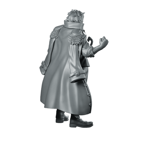 GoldRoger Swaggering Pirate Captain Brawler Hero | We Print Miniatures