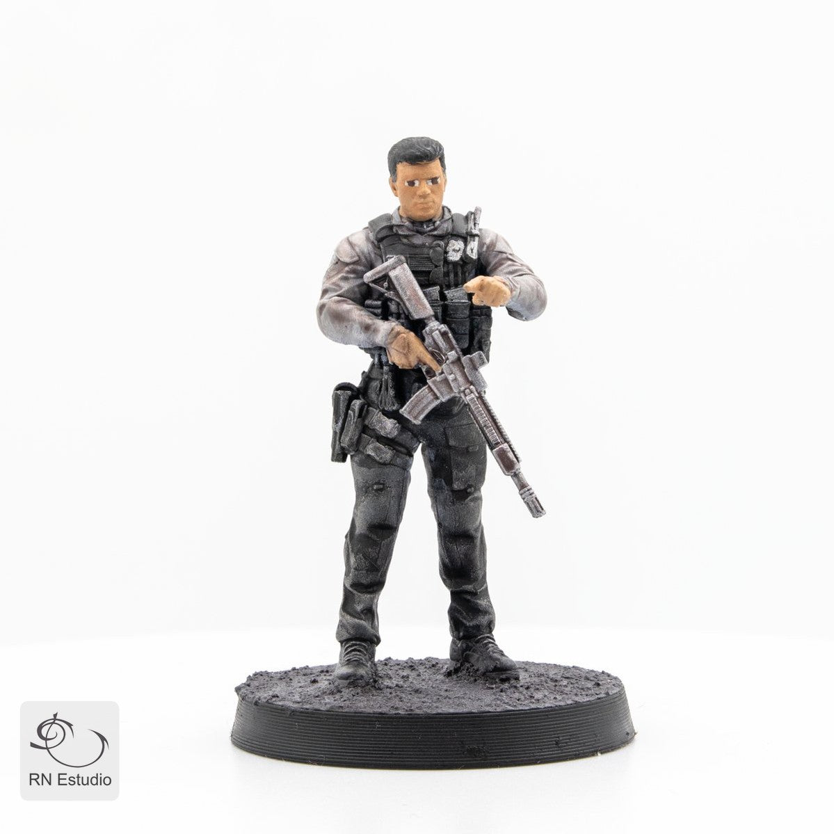 Graves COD Warzone Miniature Science Fiction by RN Estudio – We Print ...