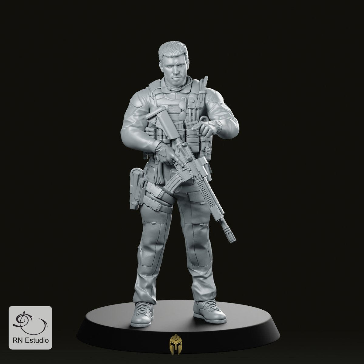 Graves COD Warzone Miniature Science Fiction by RN Estudio – We Print ...