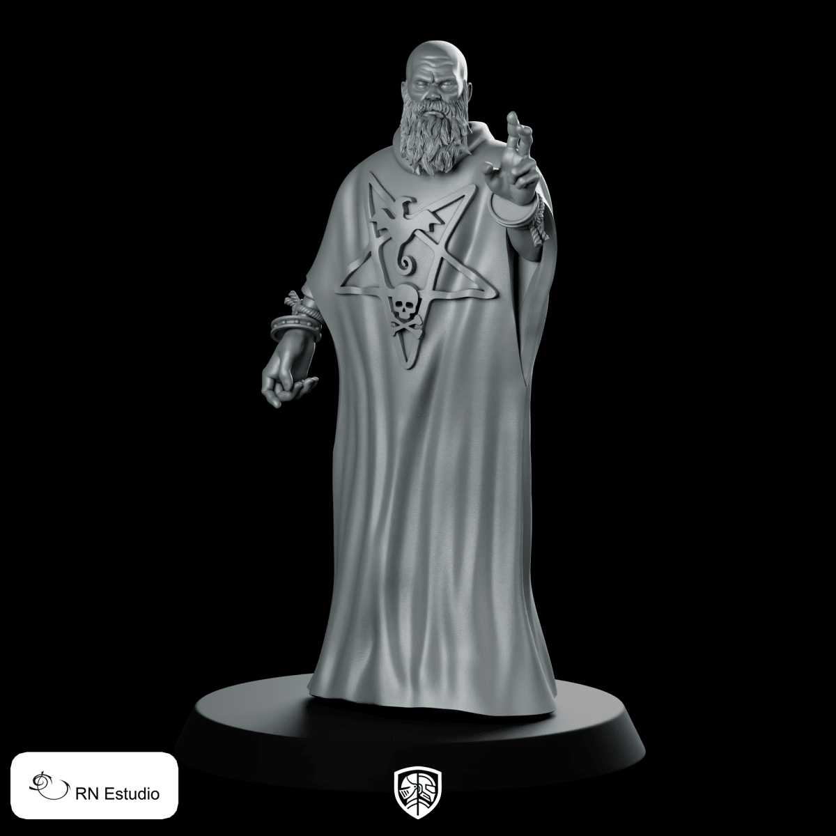 Grigori Rasputin Miniature Dark Priest | We Print Miniatures
