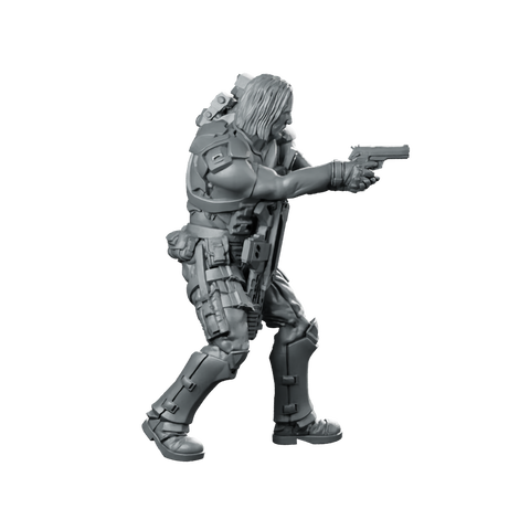 Human Colonial Marine John Winters Sci-Fi Hero | We Print Miniatures