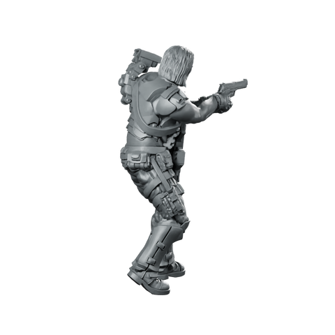 Human Colonial Marine John Winters Sci-Fi Hero | We Print Miniatures