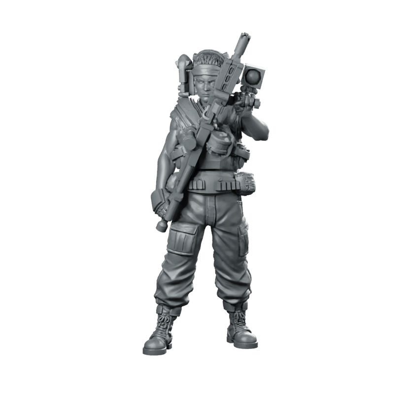 Aliens Regin Velasquez Marine Sci-Fi Female Soldier | We Print Miniatures