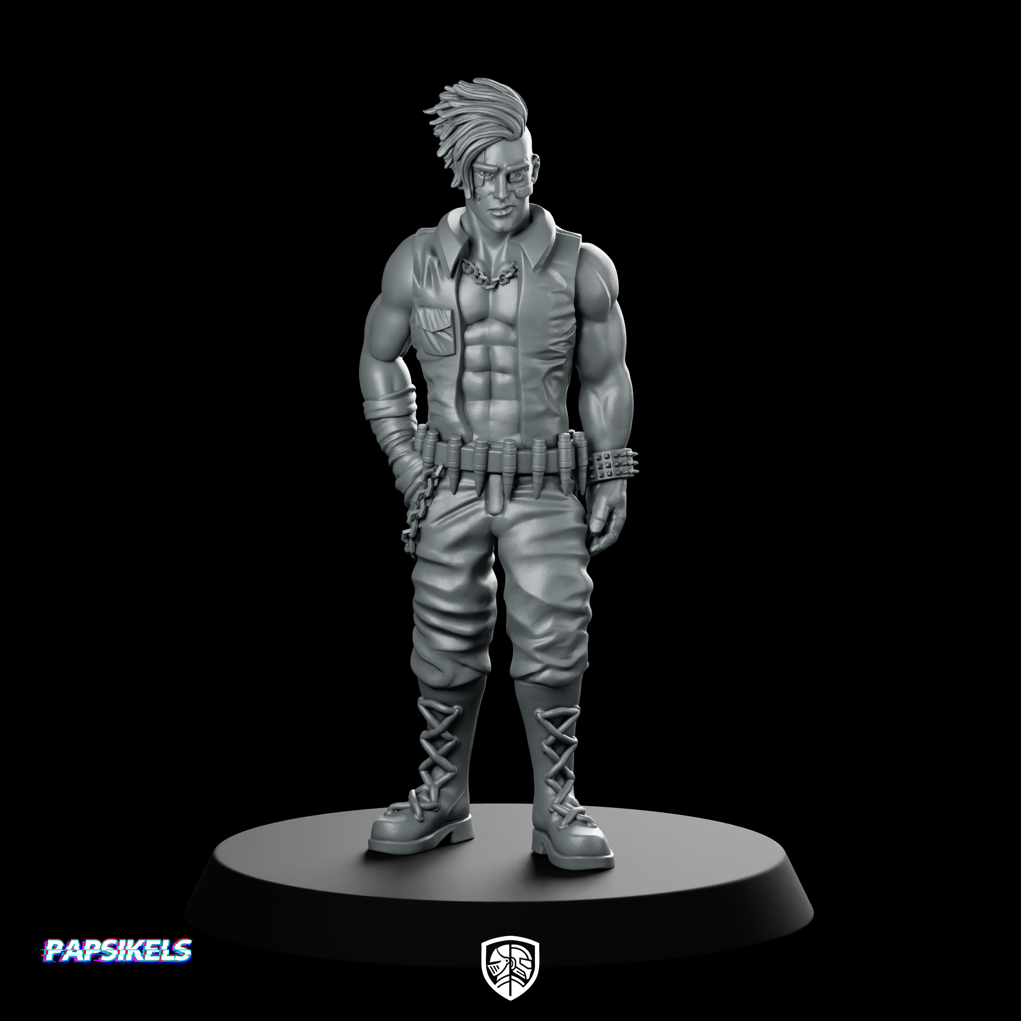 Jejormar Viray CyberPunk Punk Gang Hero Sci-fi | We Print Miniatures