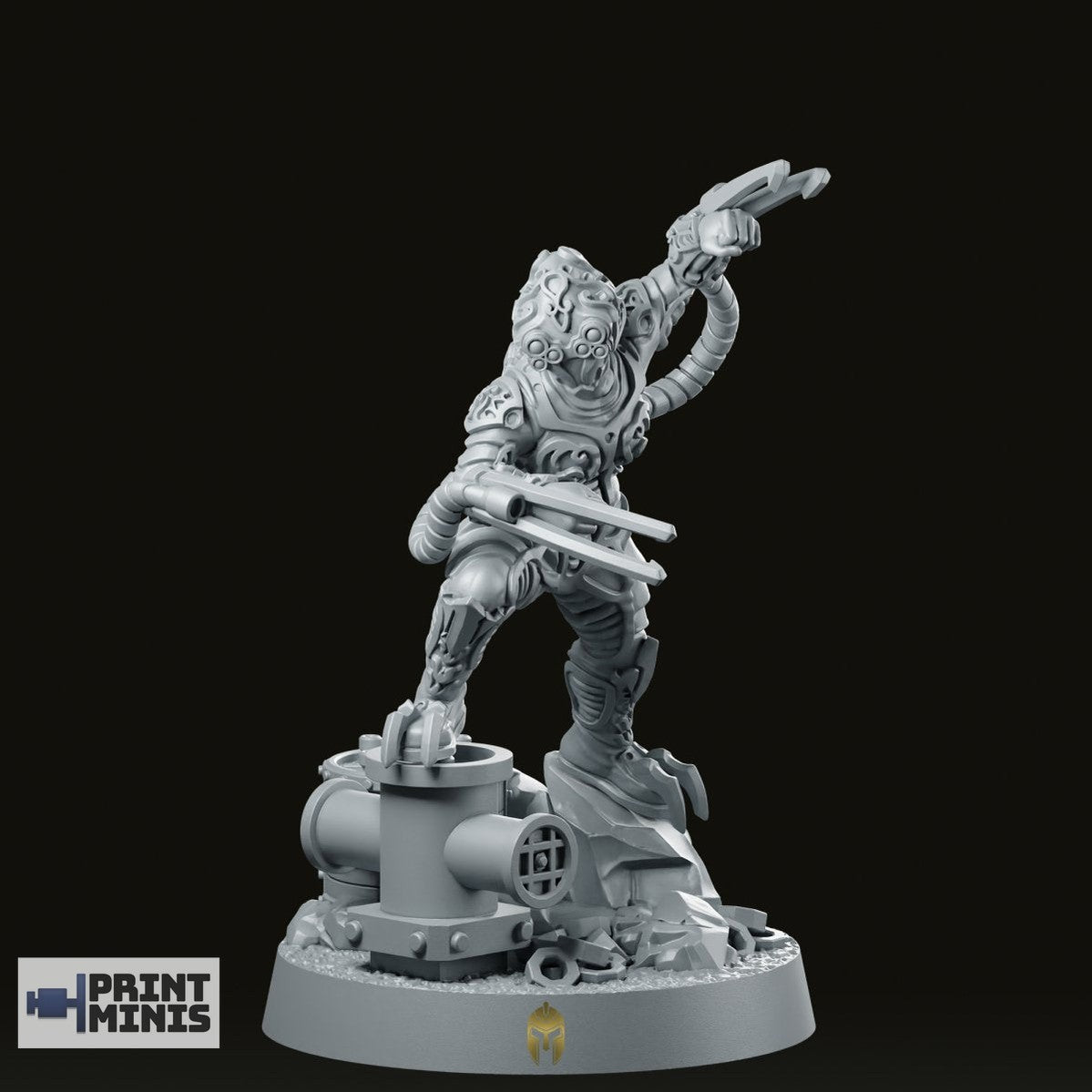 We Print Miniatures on-demand from our range of over 3000 models