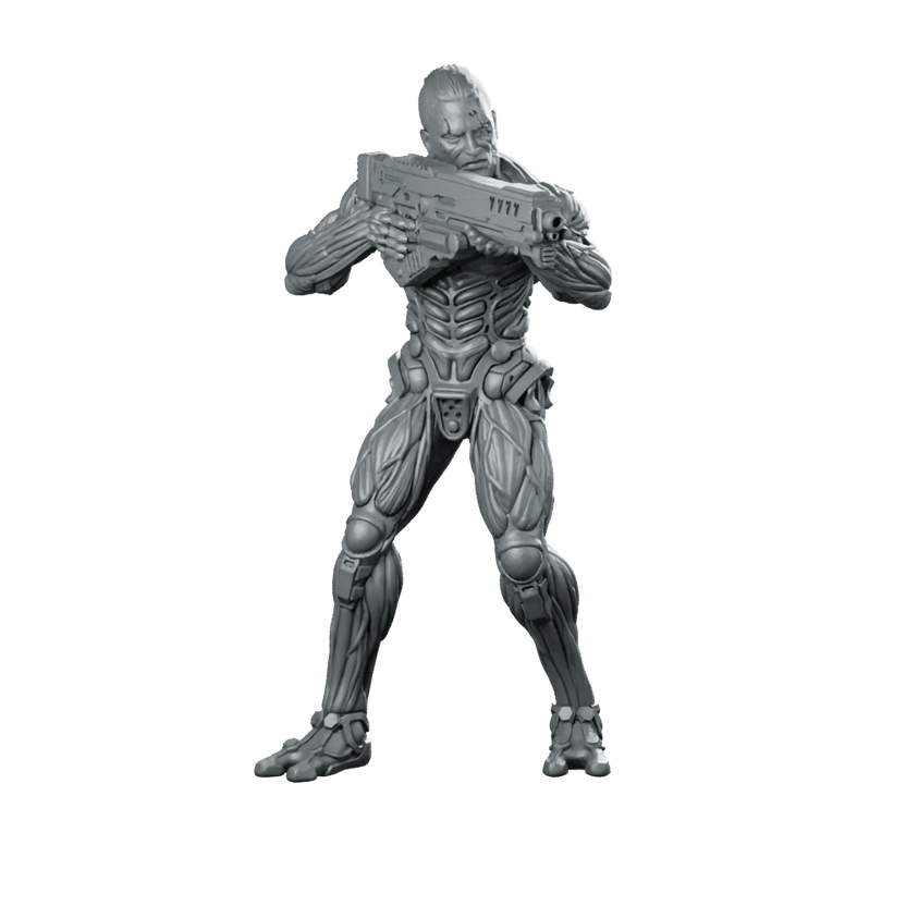 Mechanically Augmented Soldier Jaron Namir 2 Cybernetic | We Print ...