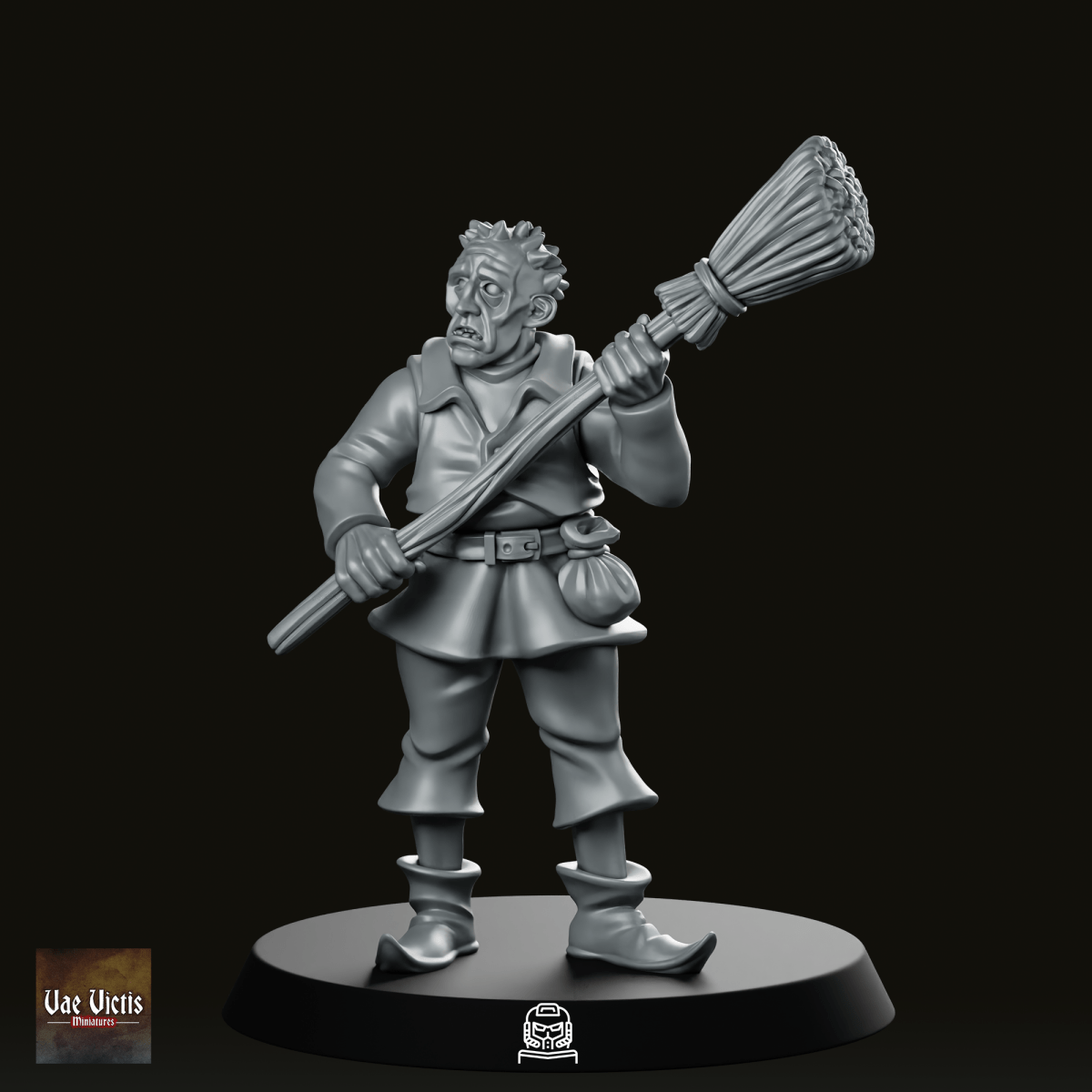 Mob 02 Miniature Chaos Broom Thug NPC Fantasy by Vae Victis – We Print ...