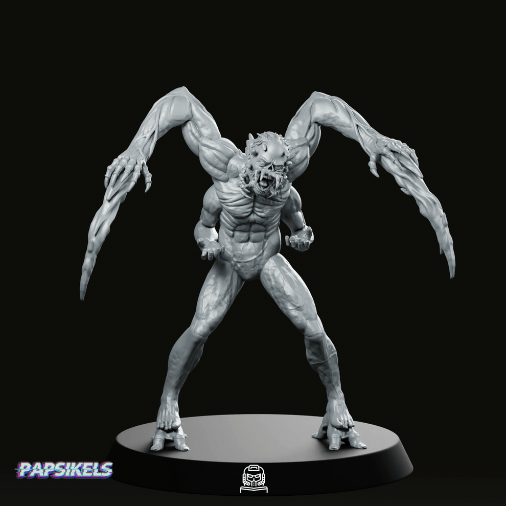 Necromorph Slasher 7 Miniature Science Fiction by Papsikels Miniatures ...