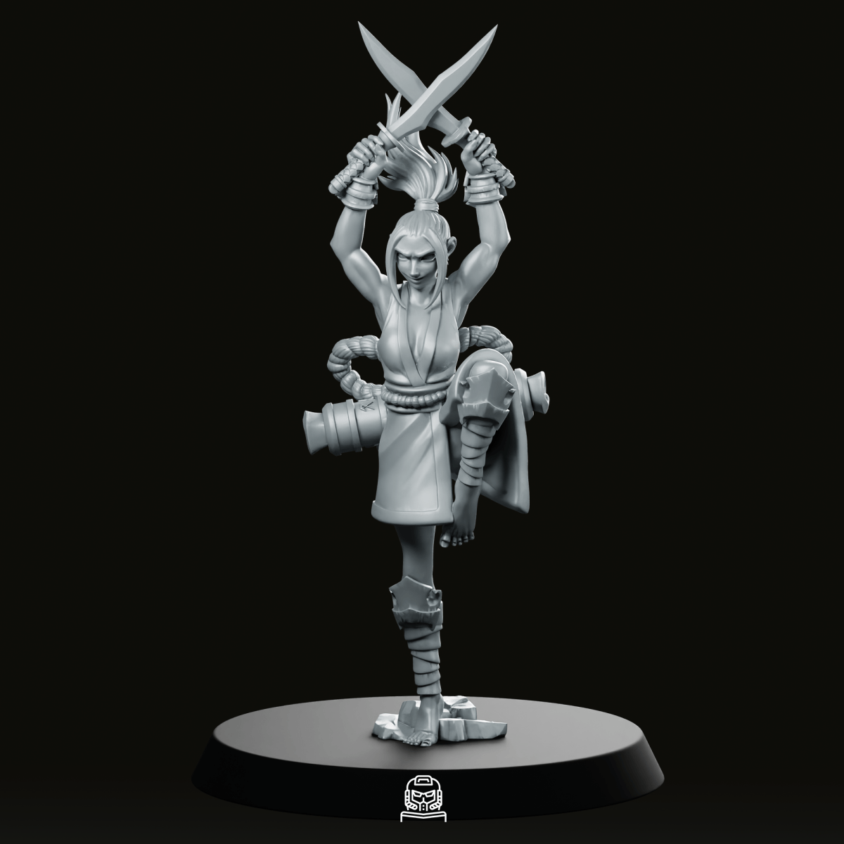Obsidian Ghost Miniature Fantasy Fantasy by CastNPlay – We Print Miniatures