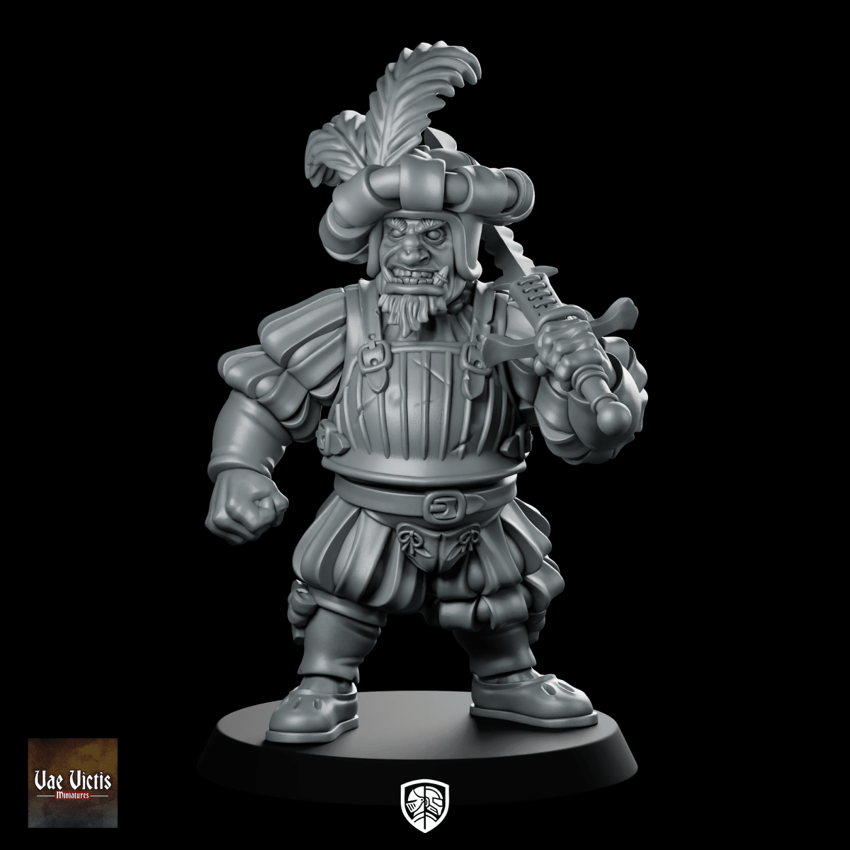 Ogre 03 Miniature Fantasy by Vae Victus Miniatures – We Print Miniatures