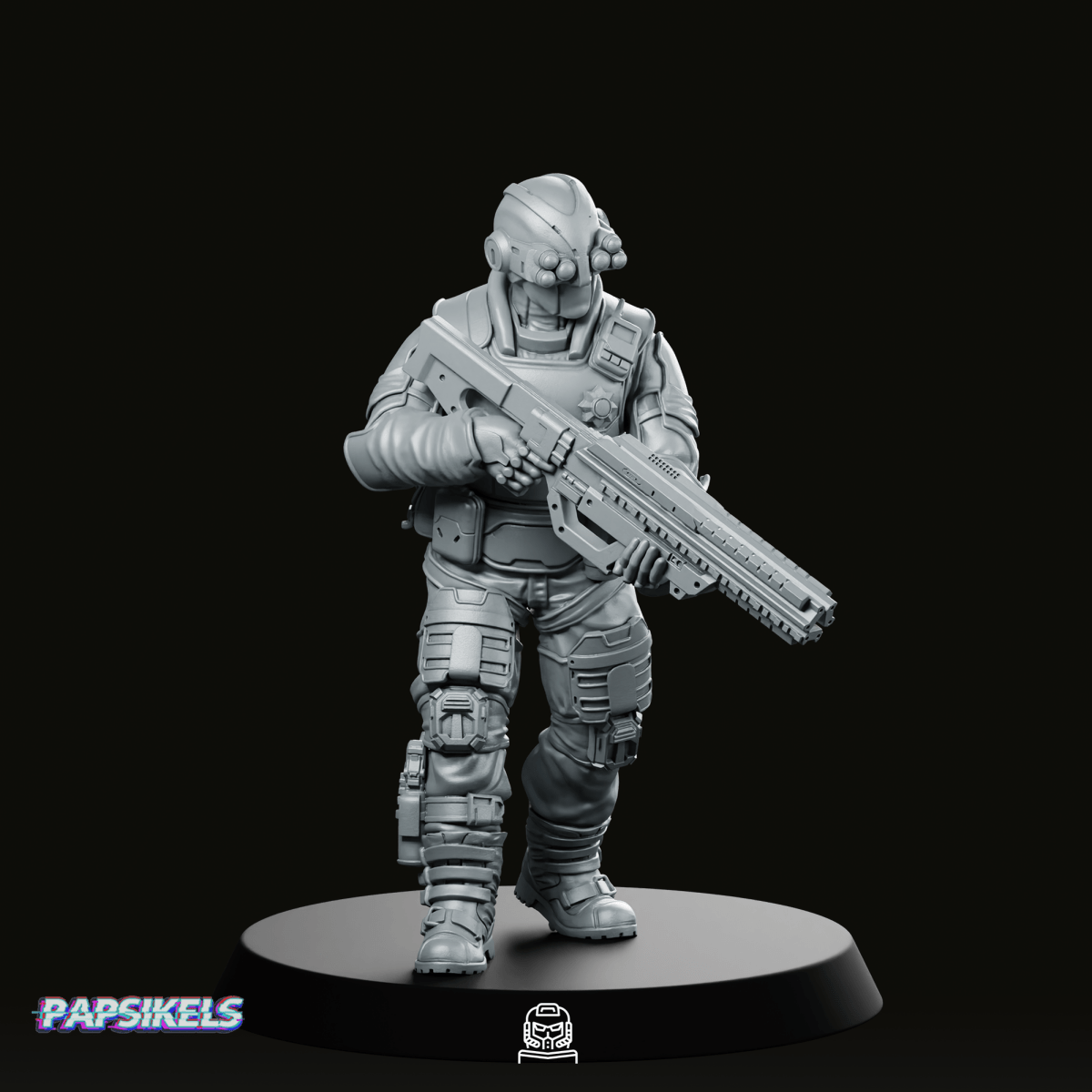 Pcpd Hypertac C Swat Unit 1 Miniature Science Fiction by Papsikels ...