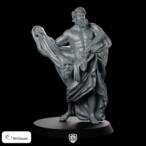 Saint Bartholomaeus Cursed Cloak Cleric Hero | We Print Miniatures