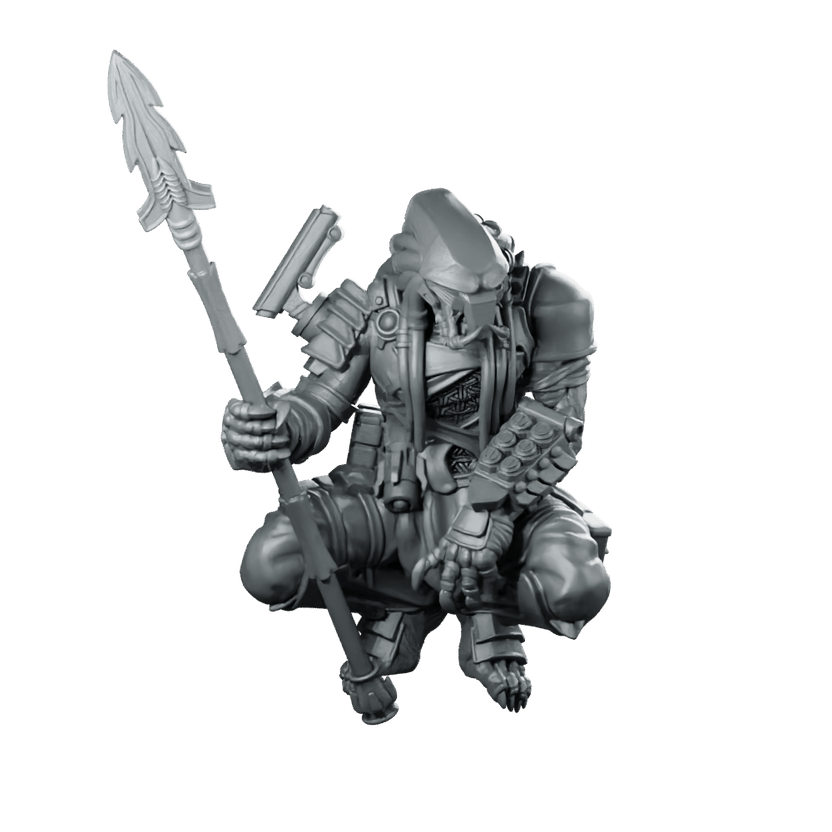 Samurai Killer Skull Hunter 3 Miniature Science Fiction by Papsikels ...